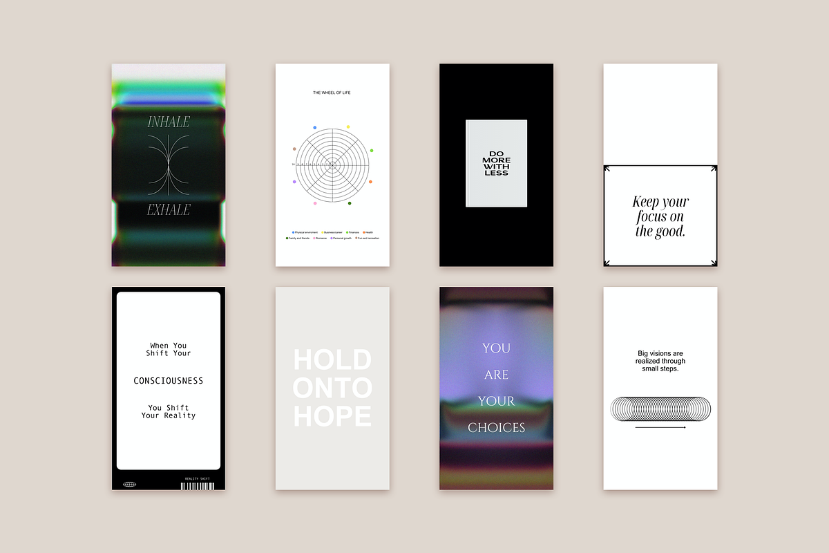 Wisdom Instagram Quotes for CANVA | Creative Market