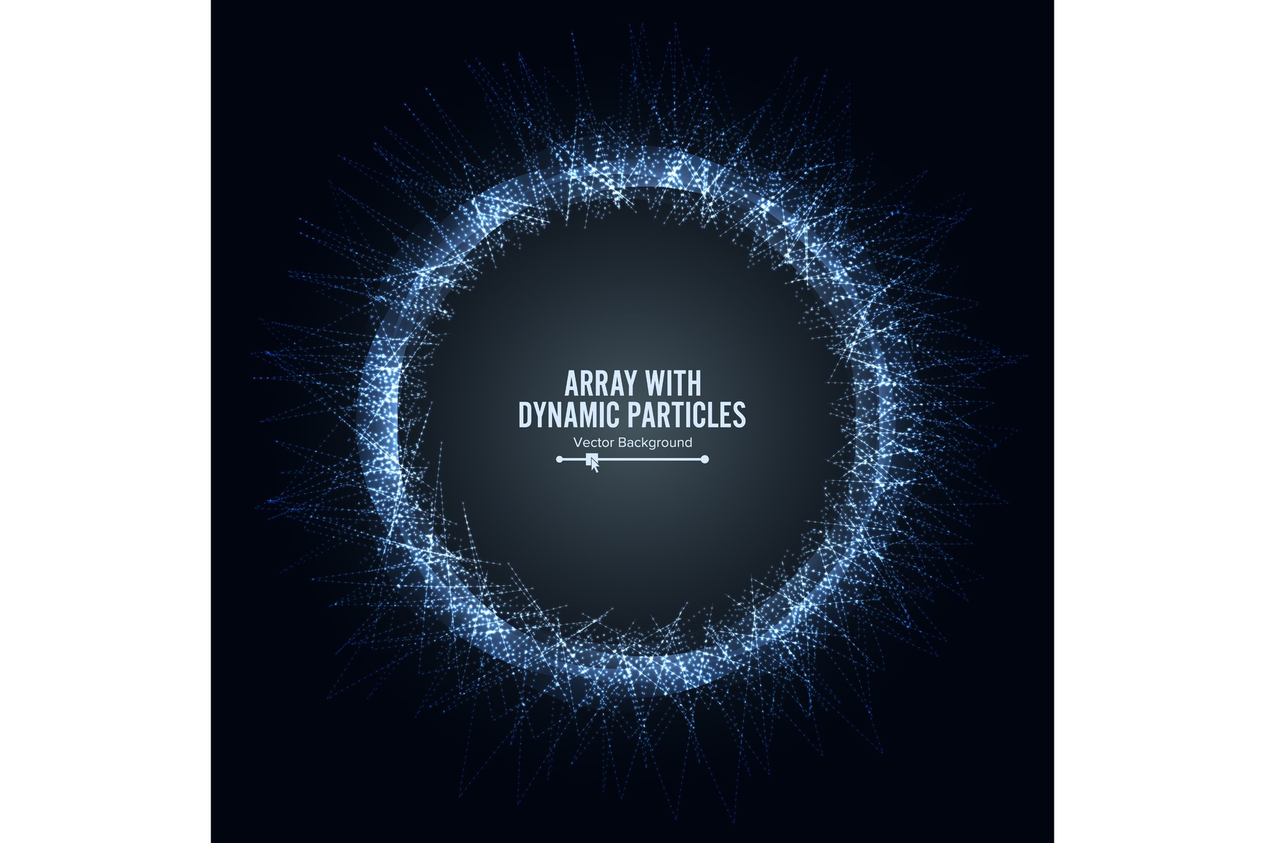 Array Vector With Splash Particles, a Texture Graphic by pikepicture