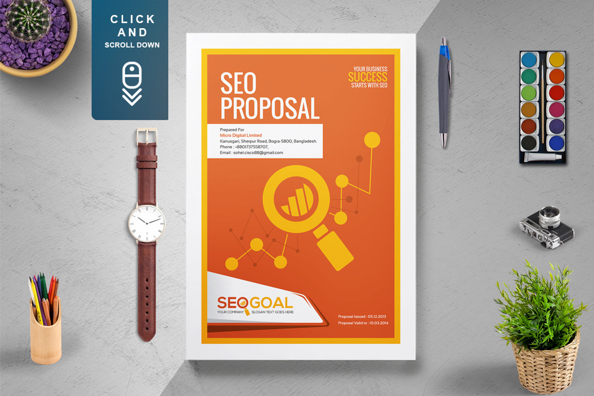 Proposal Template Bundle, a Brochure Template by ContestDesign