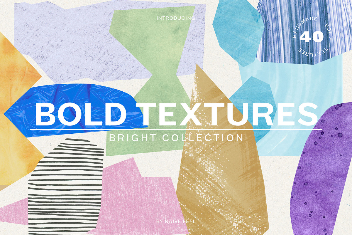 Bold Textures, a Texture Graphic by Naive Feel