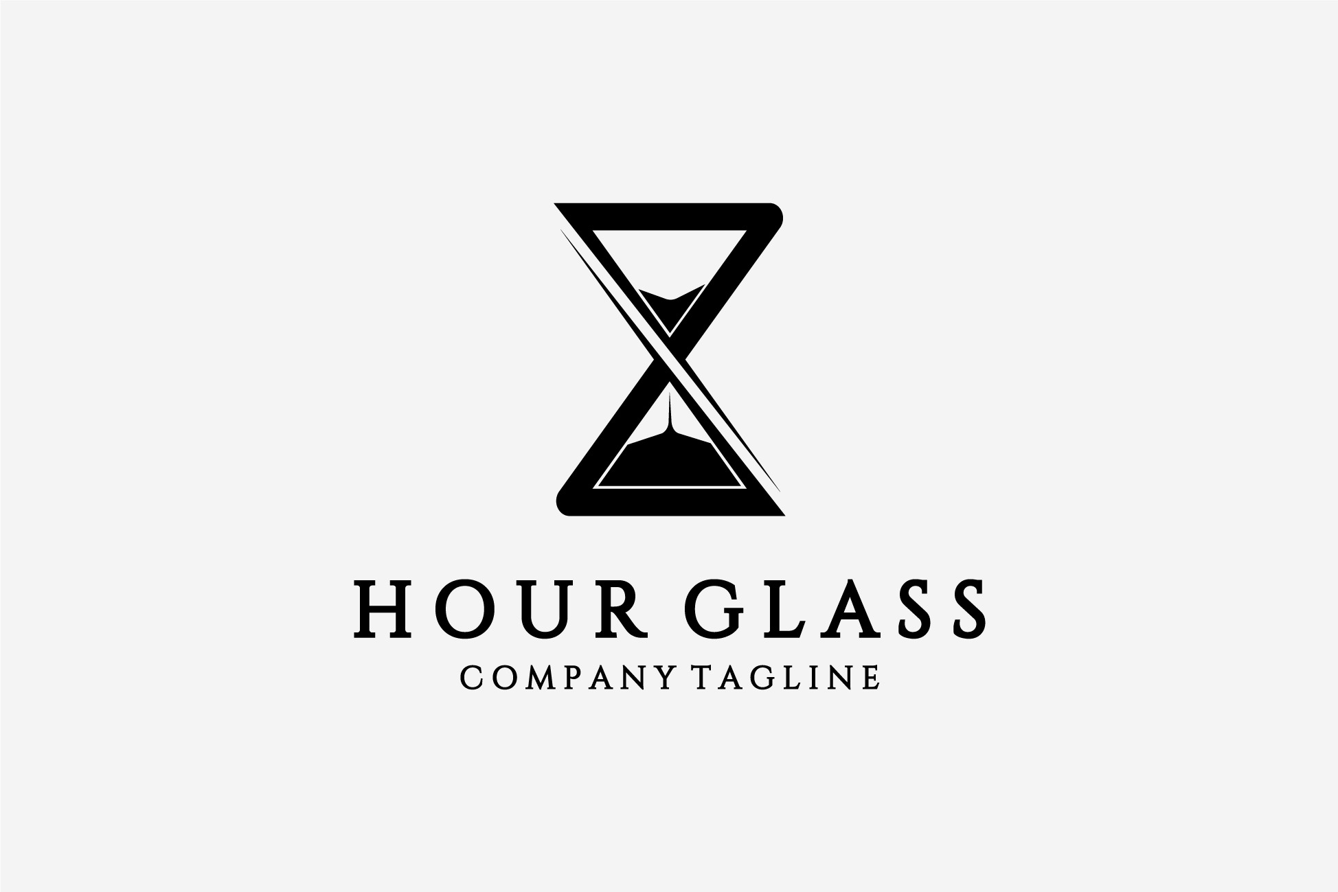 Hour Glass Logo Vector Design Icon, a Branding & Logo Template by ...