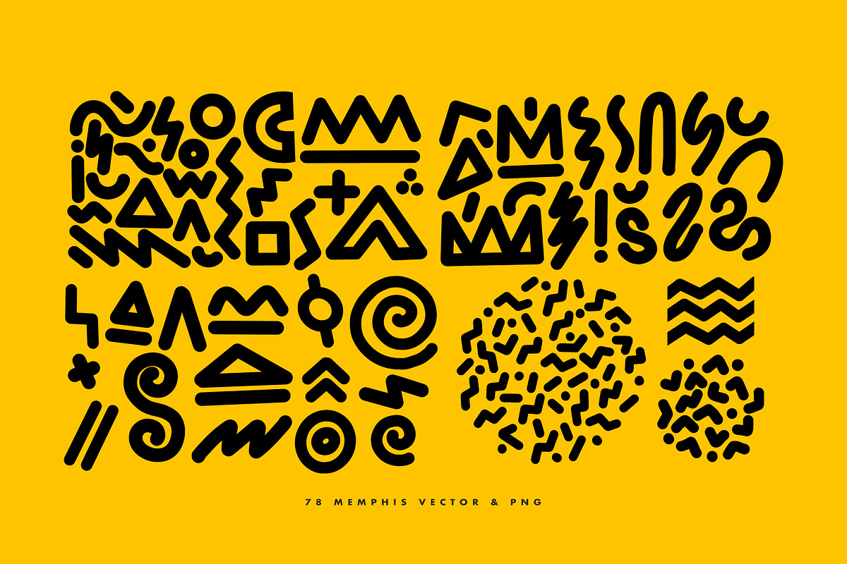 Abstract Line Element ABR, EPS, PNG, a Decorative Illustration by ...