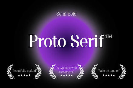 Proto Serif Font Family