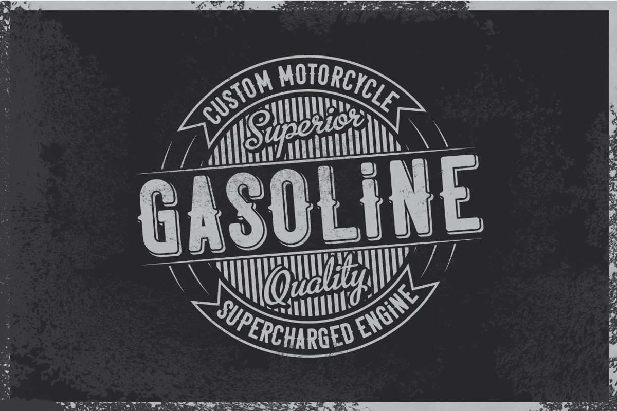Garage typeface, a Serif Font by VozzyStock