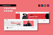 Fashion Tips Youtube Cover, a Social Media Template by MikroType Std