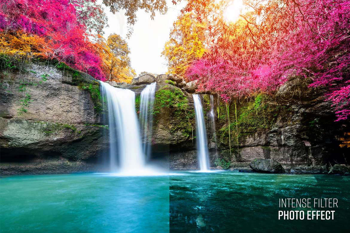 Intense Filter Photo Effect | Creative Market