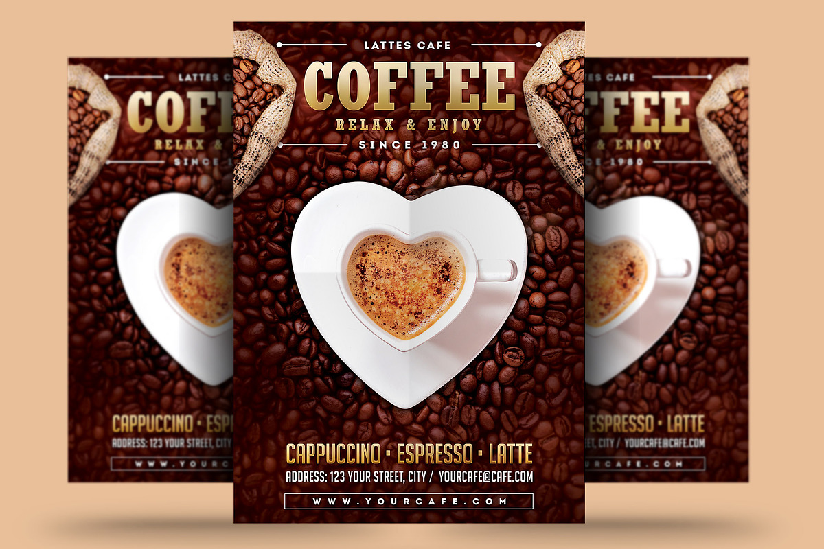 Coffee Flyer, a Flyer Template by Rafoz