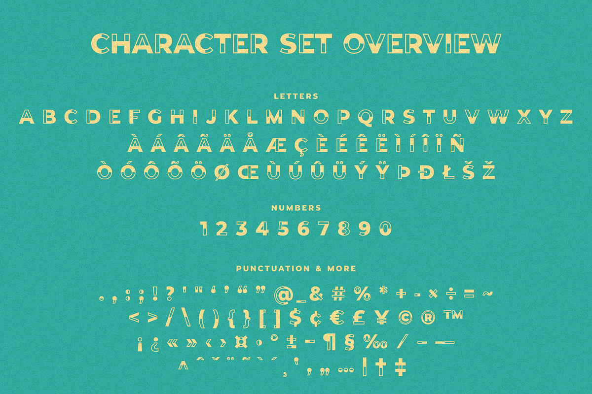 Demeter // A Fun Display Font, a Sans Serif Font by Megs Lang