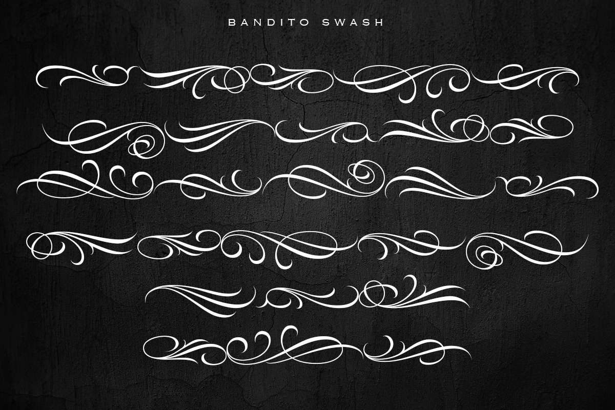 Bandito Script | Tattoo font, a Script Font by Muntab_Art