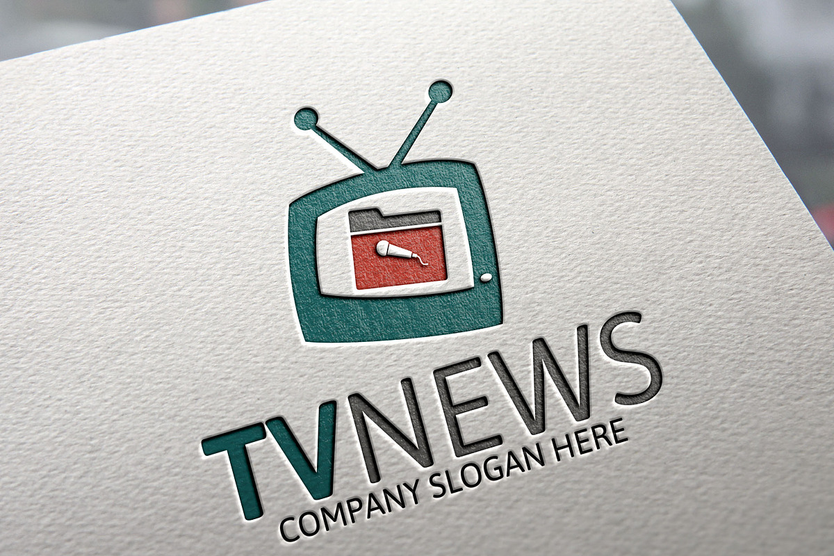 Tv News Logo, a Branding & Logo Template by Josuf Media