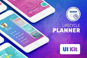LifeCycle iOS UI Kit, an UI Kit Template by eskikitapci