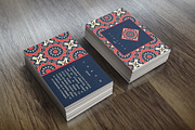 Card template in ethnic style. | Card Templates ~ Creative Market