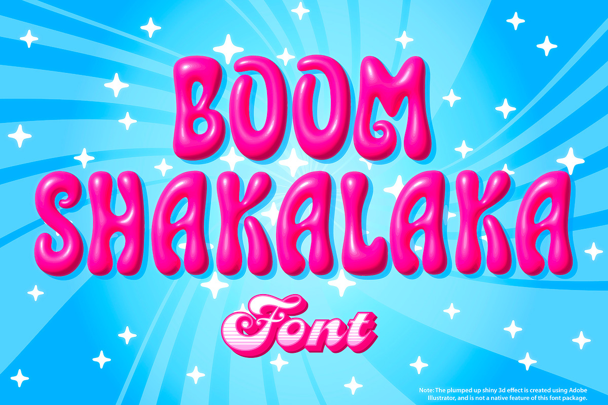Boom Shakalaka Font