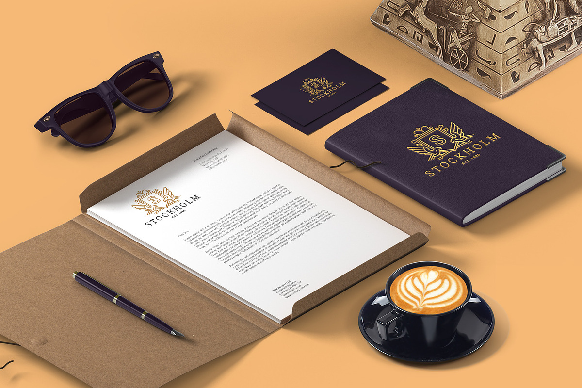 Letter S Logo - Heraldic,Crest Logo, a Branding & Logo Template by ...
