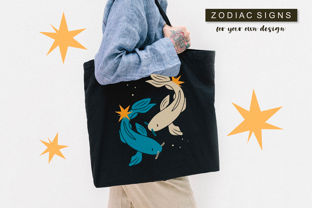 Zodiac signs, an Object Illustration by Twisted Tail