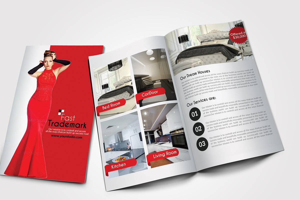 12 Pages Bi Fold Brochure Catalog, a Brochure Template by Business Flyers