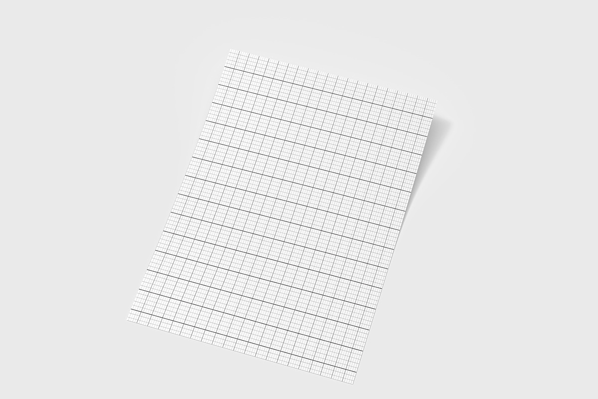 Clean Flyer Mockup for Print PSD