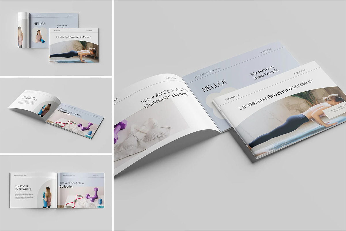 Landscape Brochure Mockup