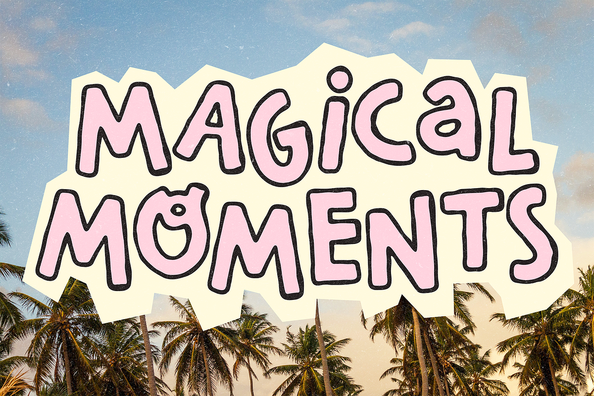 SPECIAL MOMENT | COOL & FUN FONT