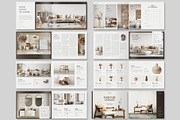 Landscape Furniture Catalog, a Brochure Template by BrandPacks | Creative Market
