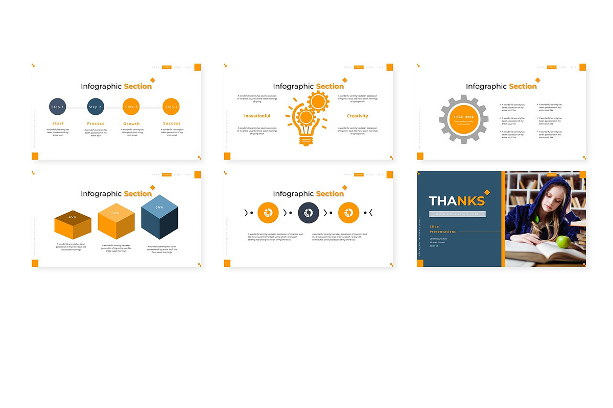 School - Presentation Template, a Presentation Template by AQR Studio