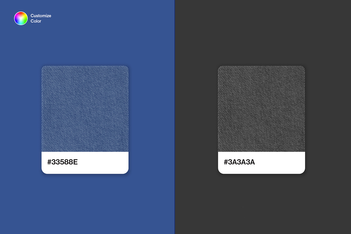 Light Wash Denim Seamless Texture, a Pattern Graphic by Swatch Supply