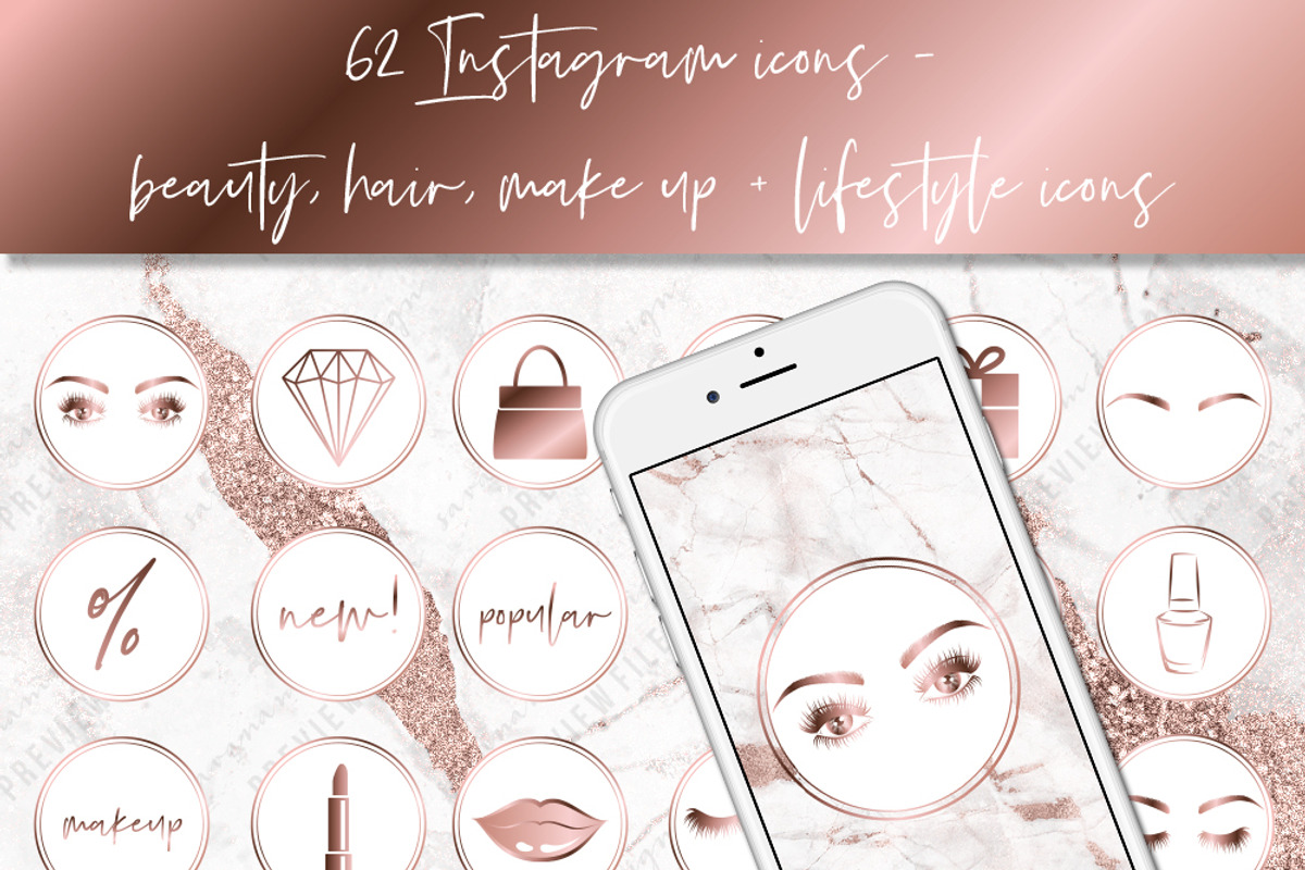 Instagram Story Highlight Icons 002, a Social Media Template by ...