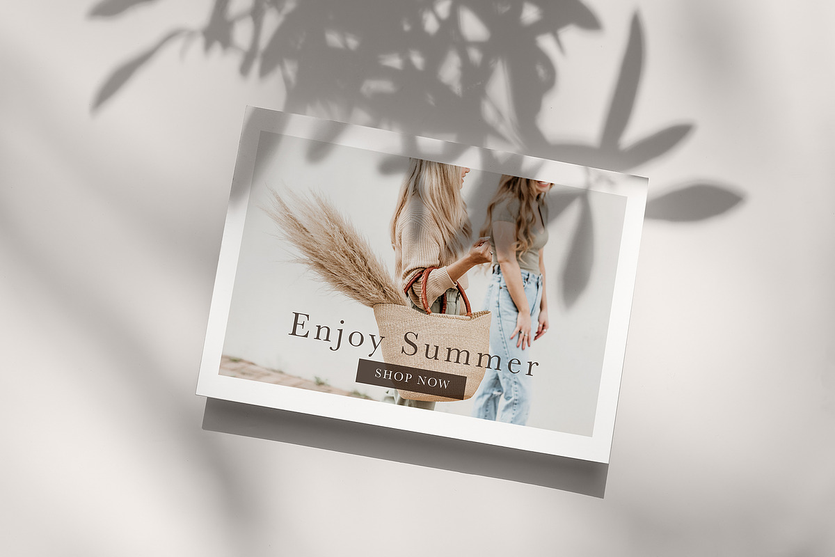 Summer Sunlight mockups & photos, a Print Template by Tabita's shop
