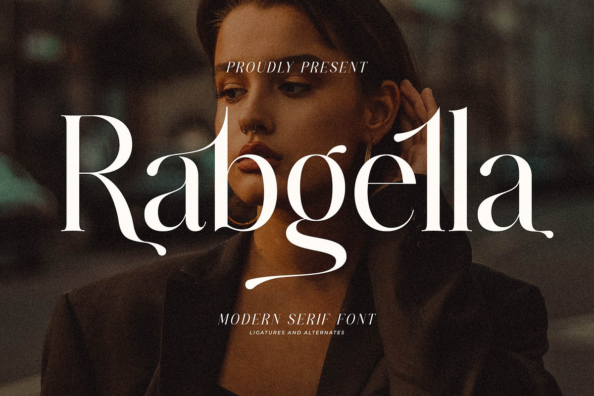 Rabgella Modern Serif Font, a Serif Font by Storytype Studio | Creative ...