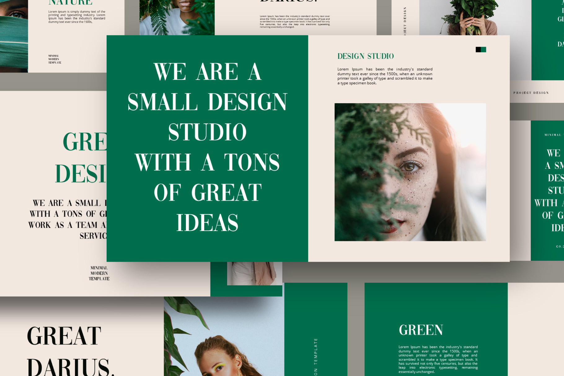 Darius Presentation Template, a Presentation Template by Yo Slide