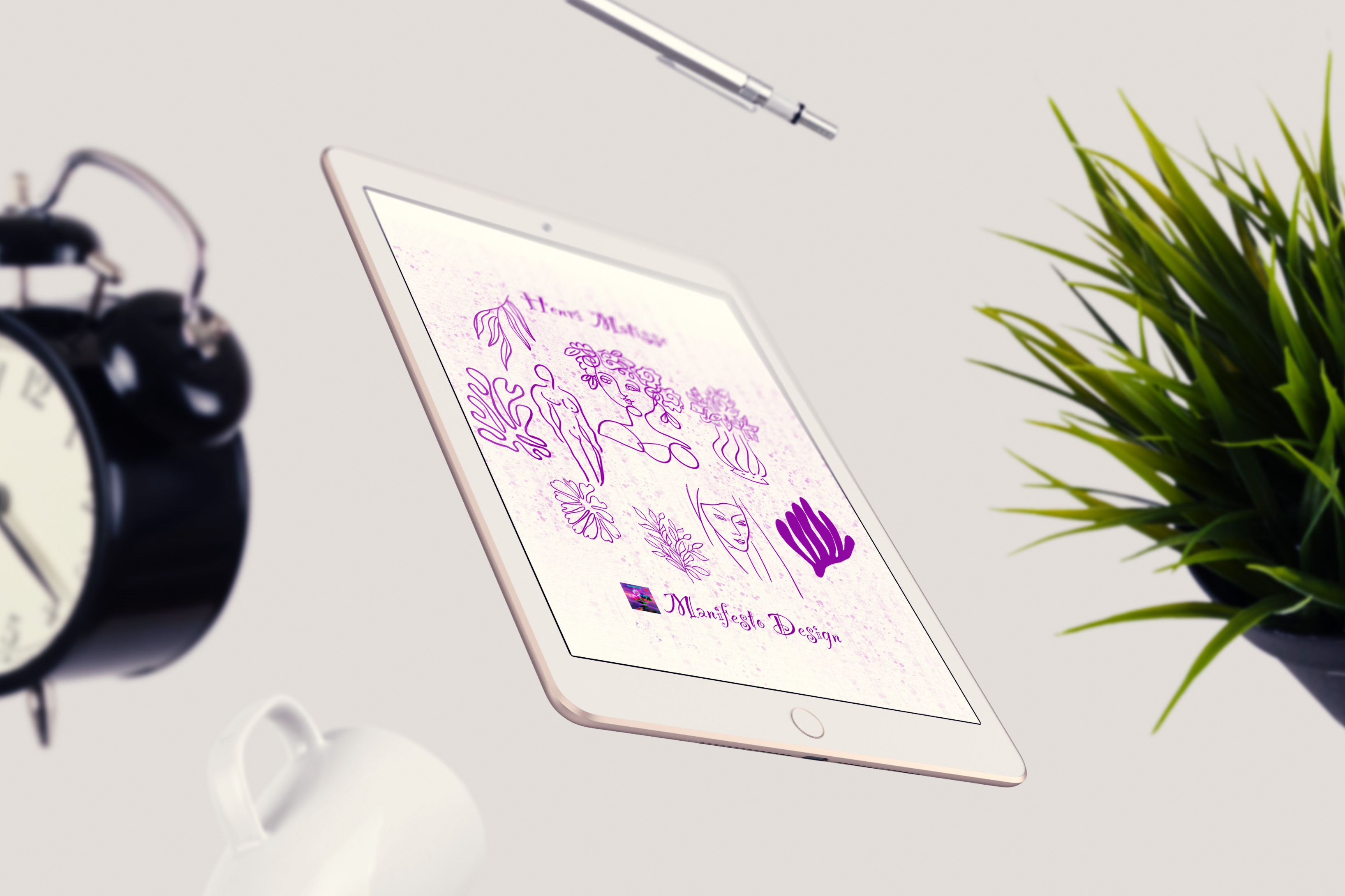 15 Line Art Matisse for Procreate V 3