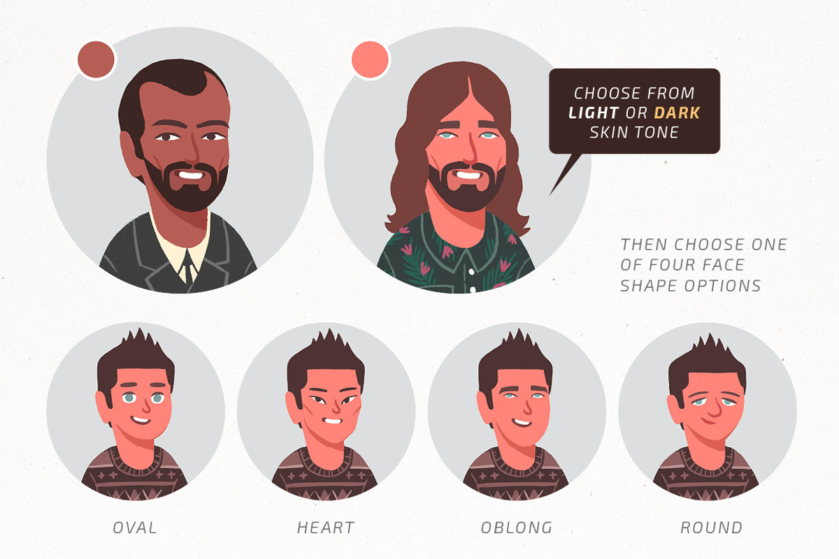 PERSONA Portrait Creator, a Work Illustration by Darumo Shop