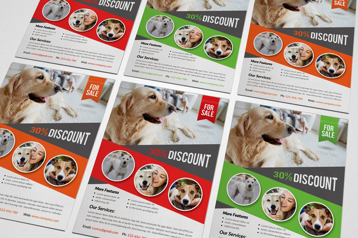 Pet Shop & Store Business Flyer, a Flyer Template by Business Flyers