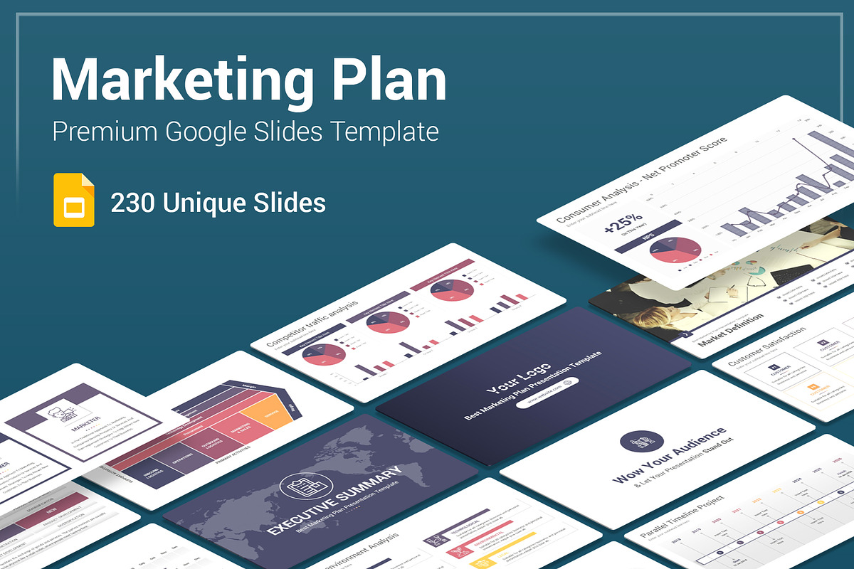 Comprehensive Google Slides Bundle, a Presentation Template by SlideOne