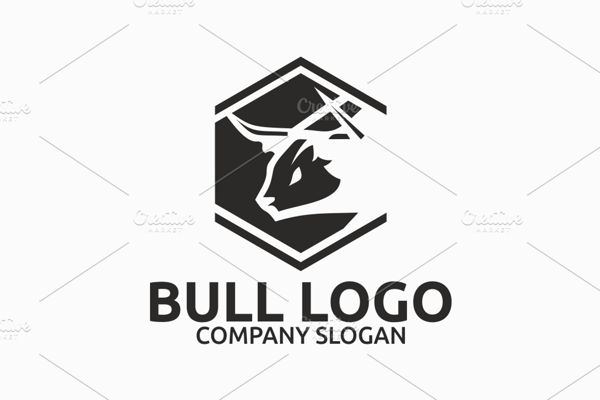 Bull Logo, a Branding & Logo Template by Brandlogo