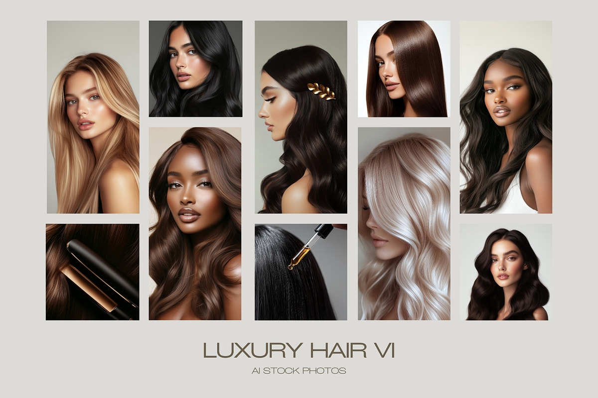 300 Hair Stock Images II
