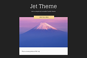 Jet theme for Tumblr, a Websites & App Template by cleer