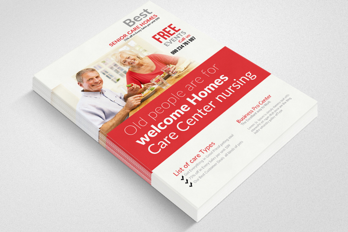 Best Old Homes Service Flyer, a Templates & Theme by Psd Templates