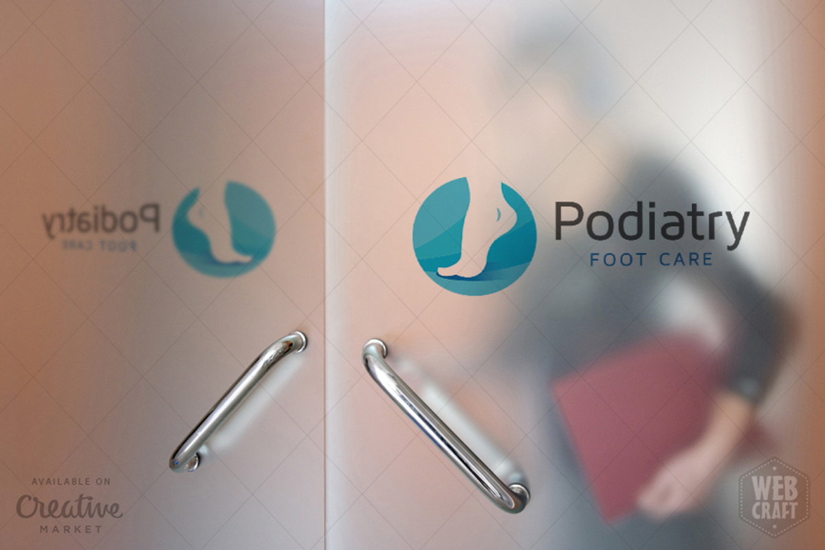 Podiatry Logo Template 11, a Branding & Logo Template by WebCraft