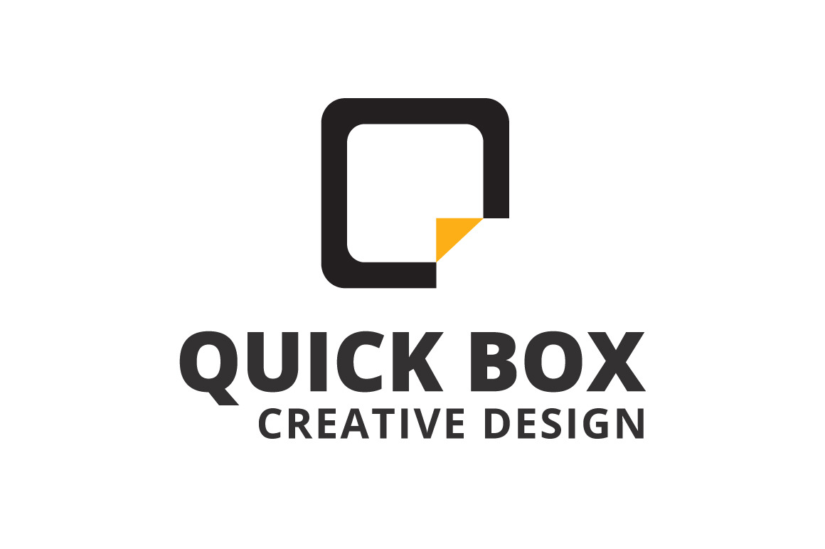Quick Box Logo Template, a Branding & Logo Template by Logo20
