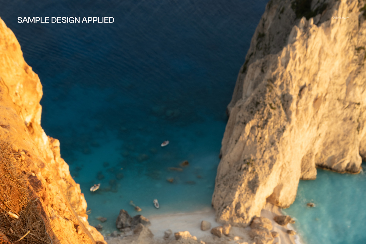 7 inch Black Vinyl Record Mockup, a Merchandise Mockup by creatsy5