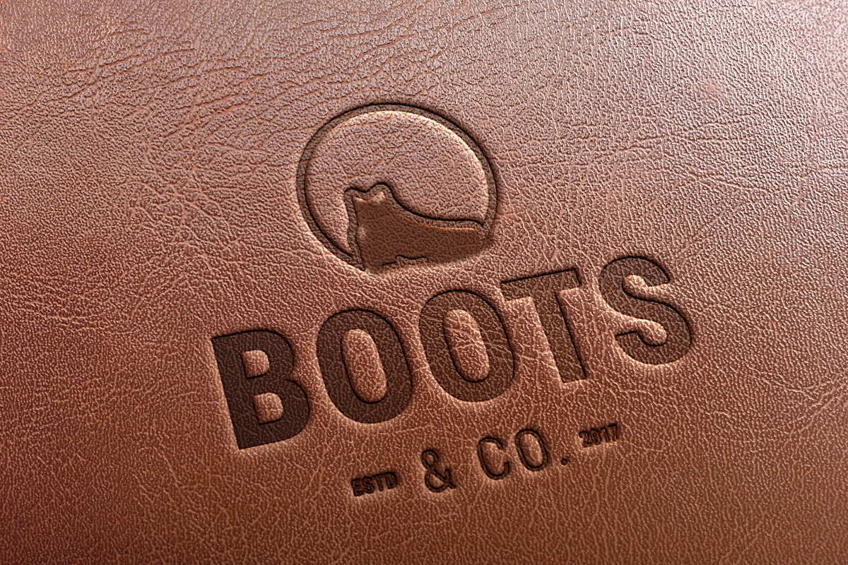 Leather Company Logo, a Branding & Logo Template by Tiny Bus Collective