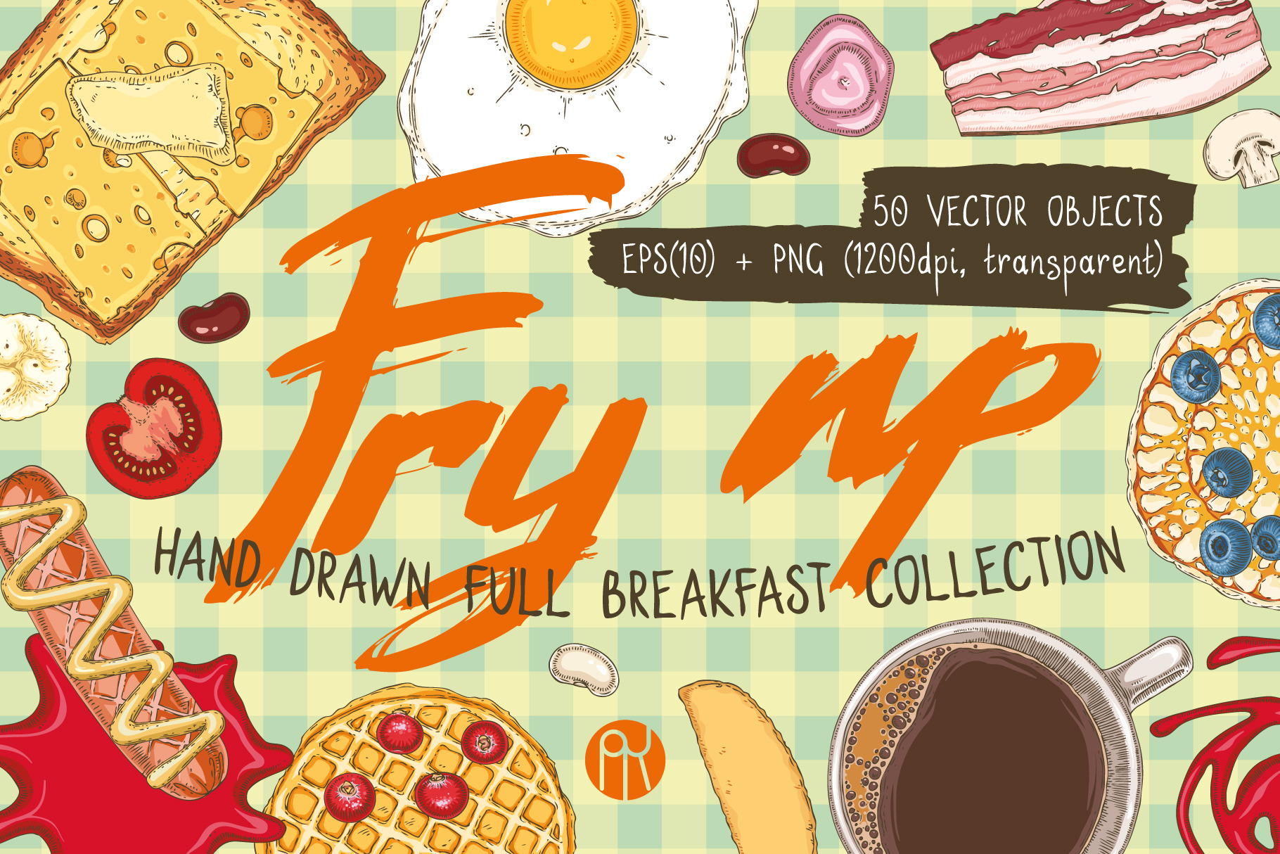 Fry Up Collection, an Object Graphic by DeepFuze