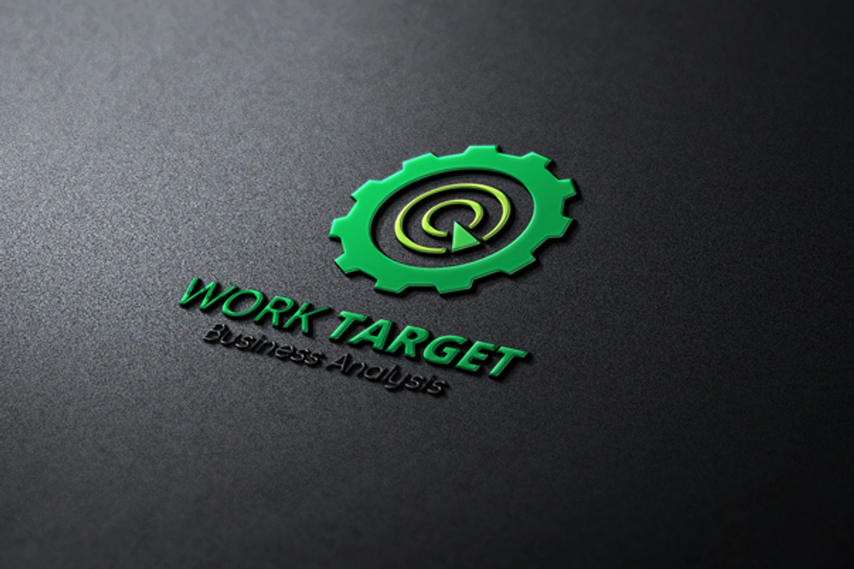 Work Target, a Branding & Logo Template by Vectorwins Premium Shop