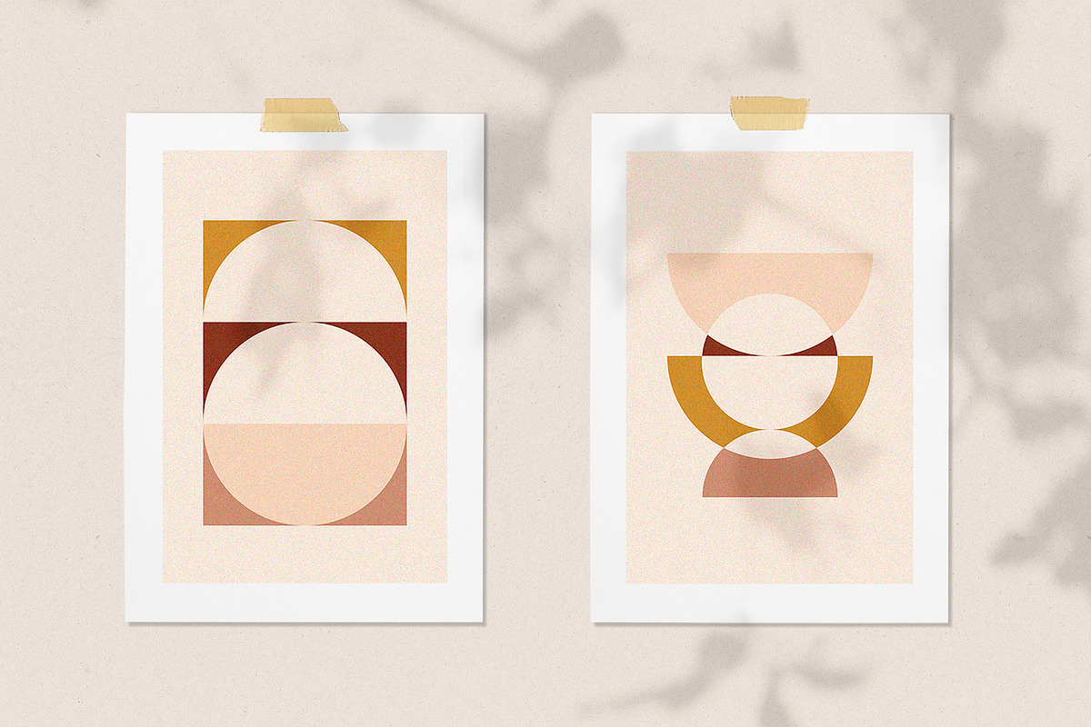 Geometric Shapes Collection, an Illustration by Galerie Design Studio