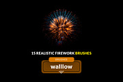 Fireworks photoshop brushes, a Brush Add-On by Walllow Creatives