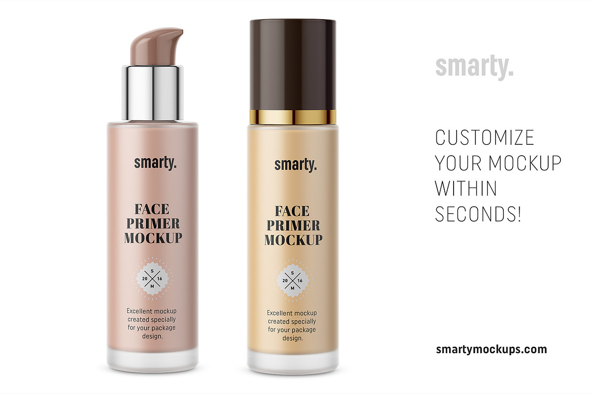 Face primer mockup, a Product Mockup by Smarty Mockups