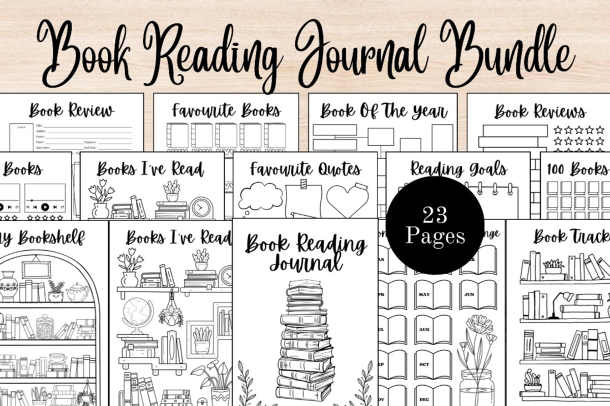 Book Reading Journal Beginners Pack