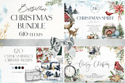 Bestsellers Christmas Bundle 610+ clip