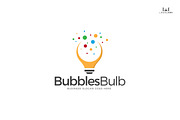 Bubbles Bulb Logo, a Branding & Logo Template by LogoLabs